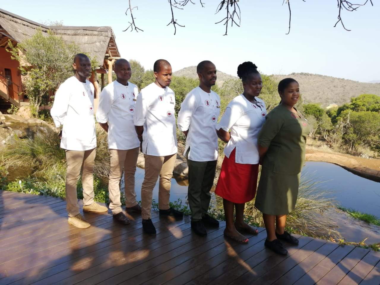 Thanda Safari Staff Receive Training from Sam Hospitality